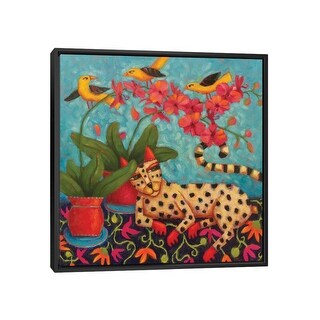 iCanvas "A Knowing Glance" by Cindy Revell Framed - Bed Bath & Beyond ...