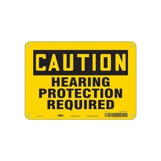 Condor Safety Sign,7 inx10 in,Polyethylene 465Y50 - 1 Each - Bed Bath ...