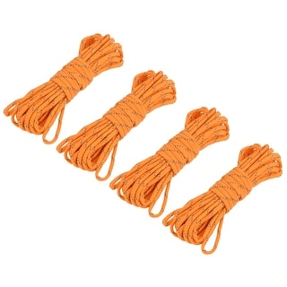 Tent Rope 19.7 Ft 4mm Reflective Guyline Cord Nylon Guy Ropes Outdoor ...