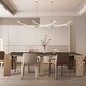 Foldable Dining Table for 6-12 People, Extends to 118 inchConsole Table ...