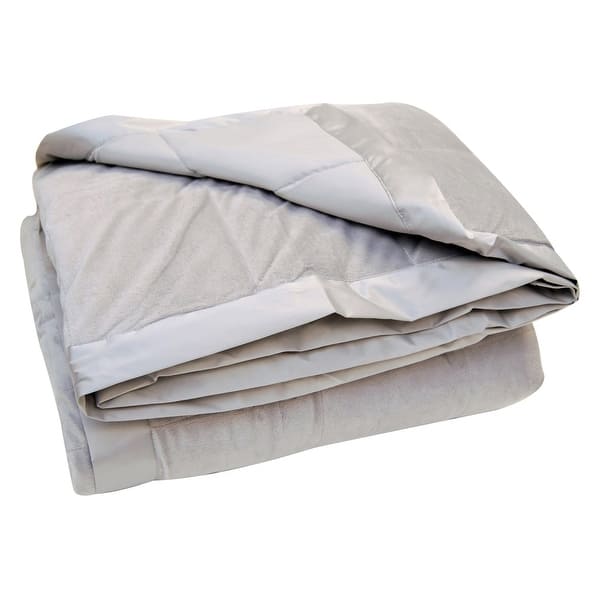 All-season Oversized Microplush Reversible Down Alternative Blanket ...