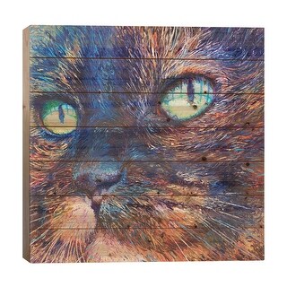 Foxy Print On Wood by Iris Scott - Multi-Color - Bed Bath & Beyond ...
