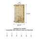 KAWOTI 1-Light Modern Gold Wall Sconces with Clear Textured Glass Shade ...