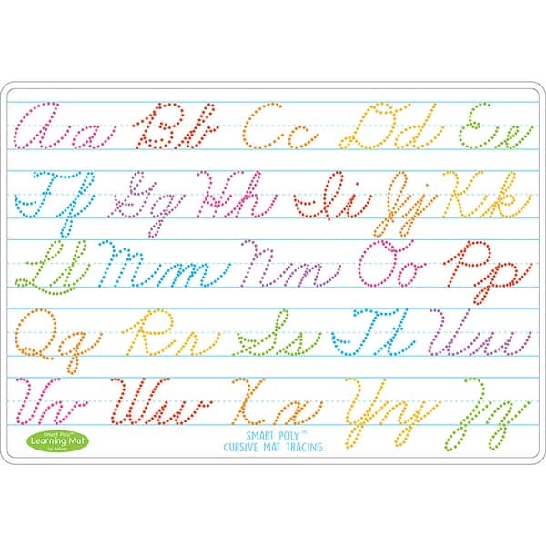 Ashley productions 10pk cursive writing mat 2 sided 95613 - Bed Bath ...