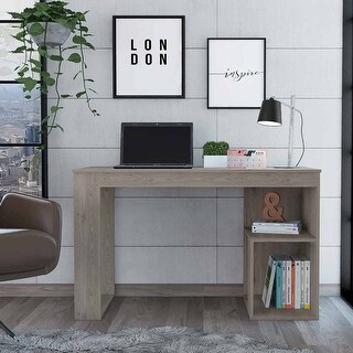 Light Gray Computer Desk - Bed Bath & Beyond - 35450119