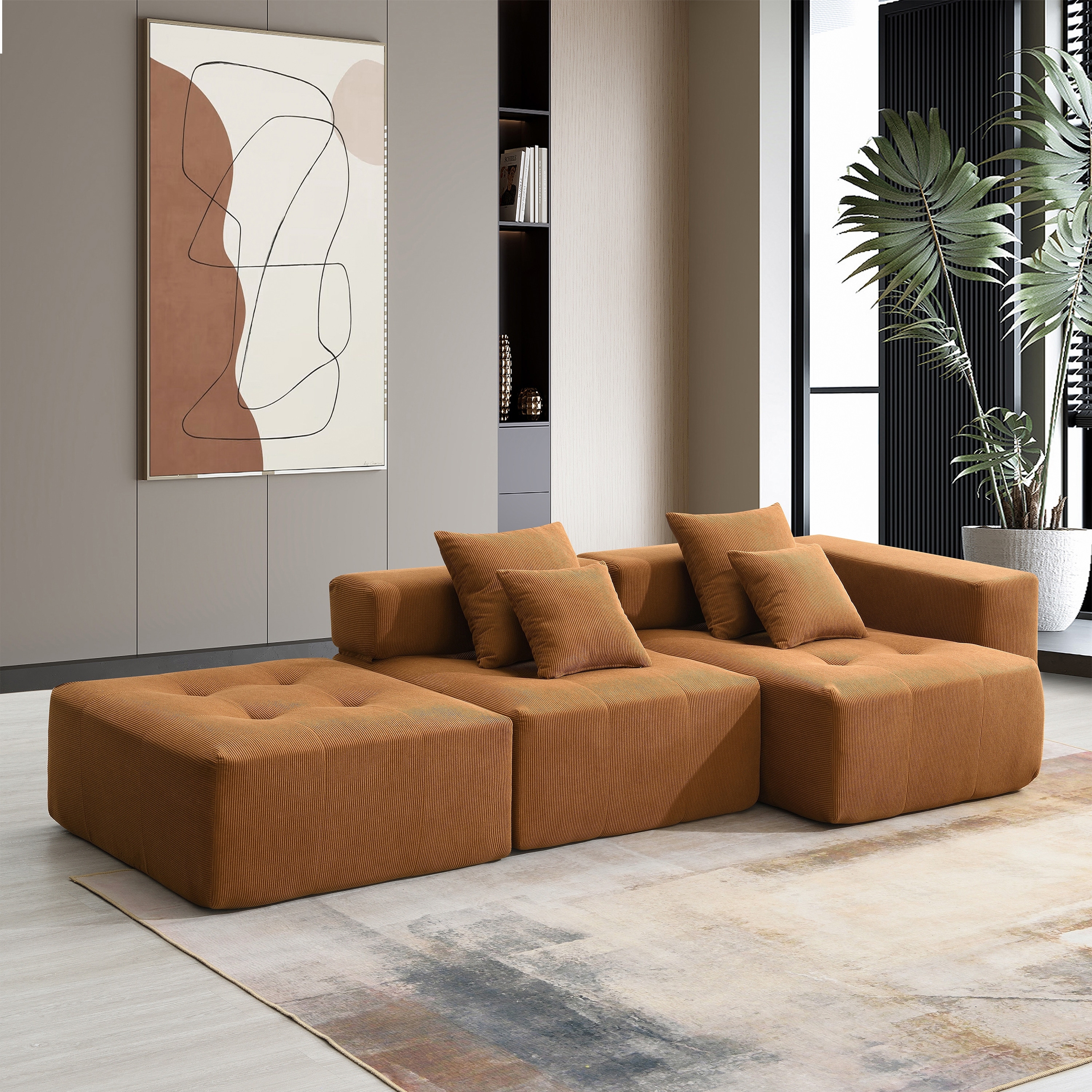 Foam modular sofa store