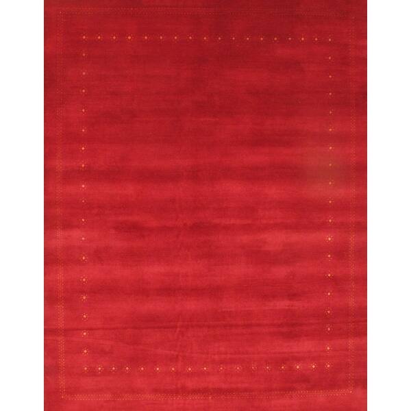 Red Persian Gabbeh Design Rug - 8' X 10' - 9'7'' x 8'2'' - Bed Bath ...