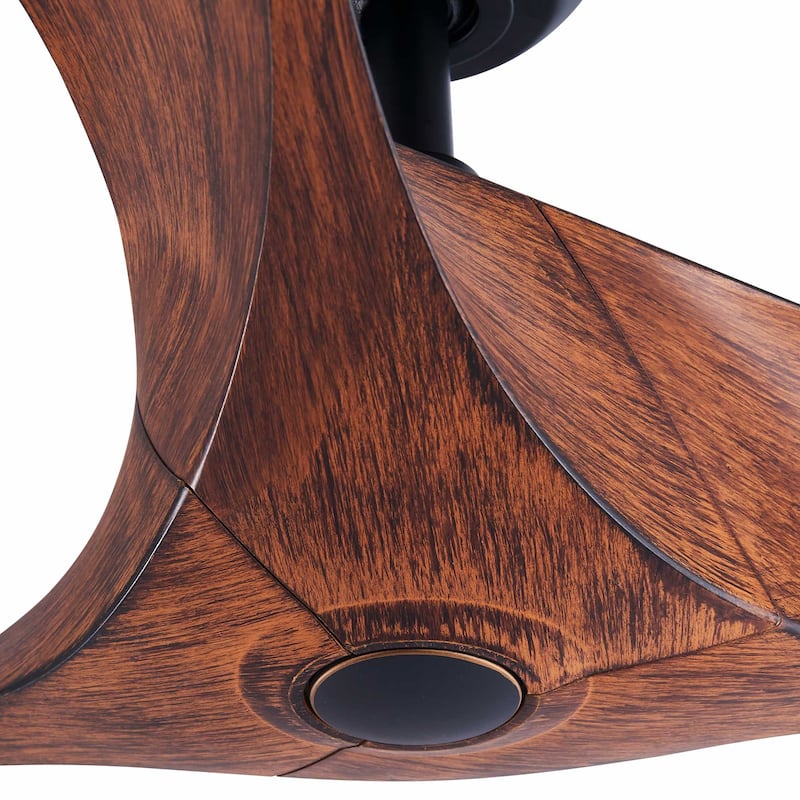 CO-Z 52-inch 3-Blade 6-Speed Propeller Ceiling Fan with Remote Mid ...