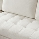 Diva Mid Century Modern Luxury French Boucle Sectional Couch in Cream ...