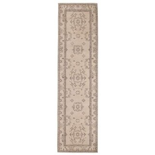 Sienna Beige and Black Scandi Pattern Runner Rug - Bed Bath & Beyond ...