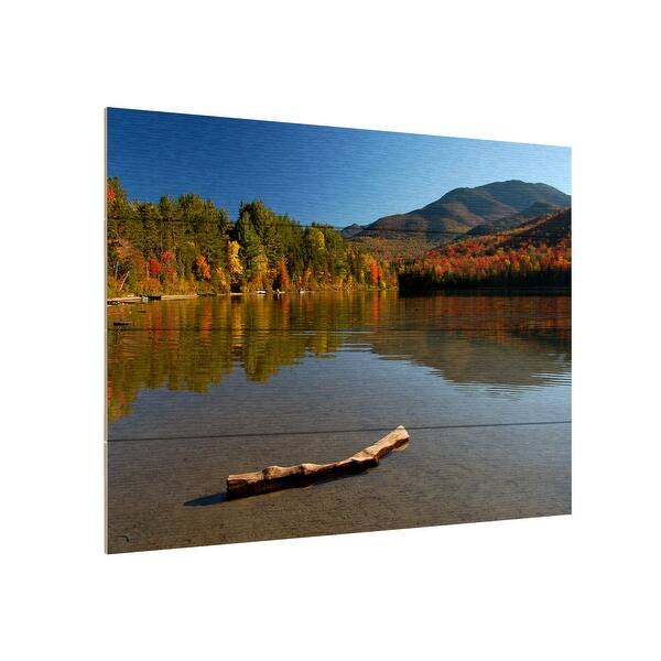 Nicole Dietz 'The Adirondack Driftwood' Wood Slat Art - Multi - On Sale ...