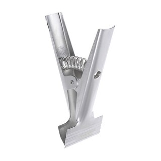 170x65mm Strong Cloth Clamp Stainless Steel Movable Hand-held Wide Jaw ...