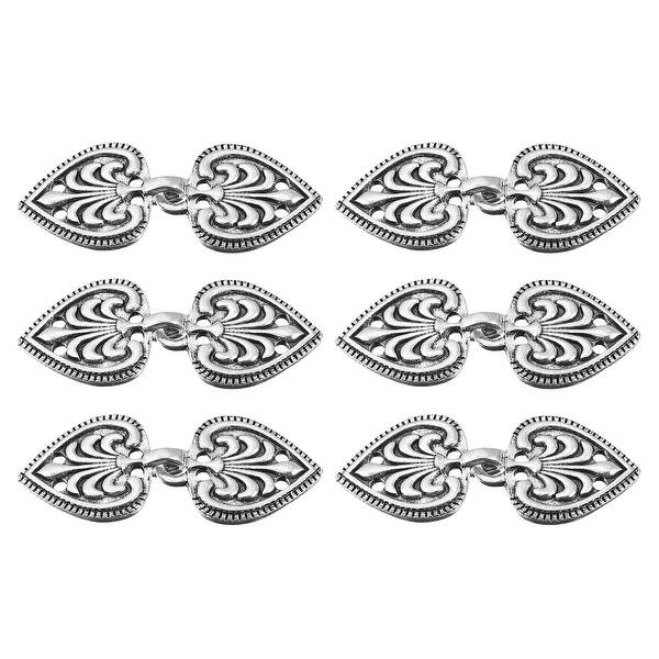 Cloak Clasp, 6 Pairs Sew on Hooks and Eyes Vintage Cape Clasps ...