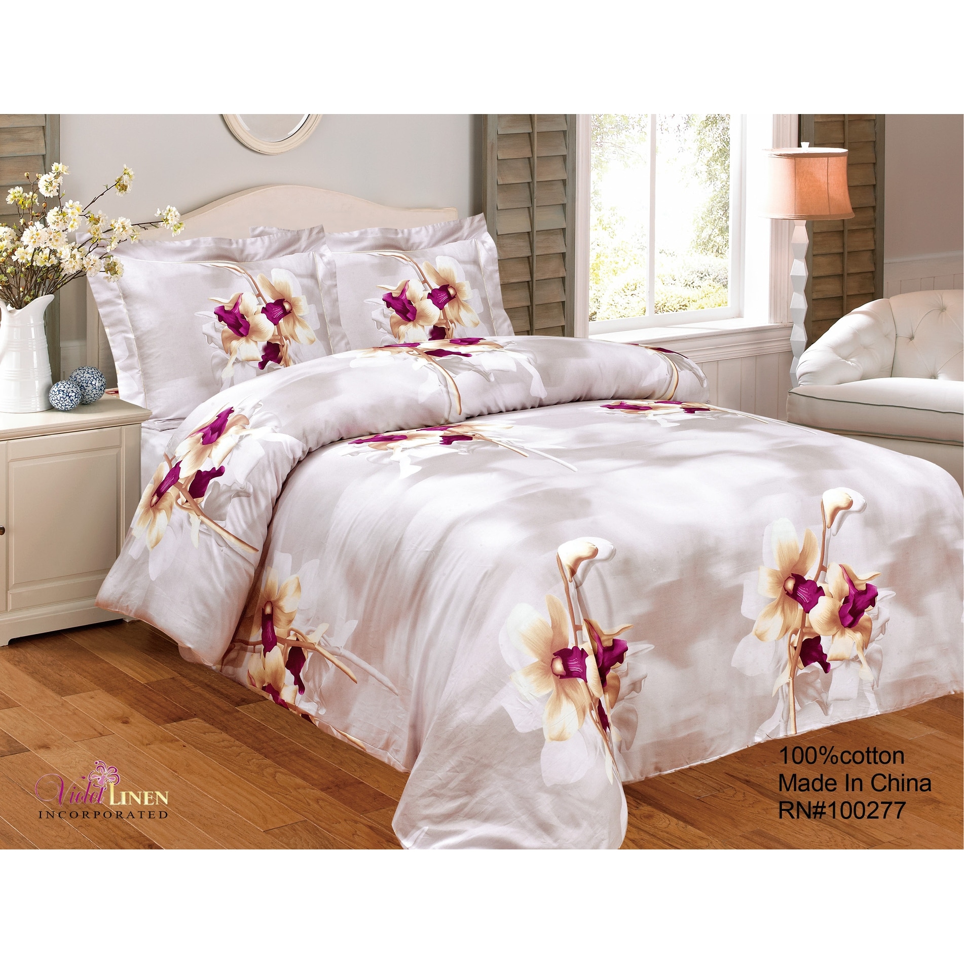 Botanical, 8 Piece Bedding - Bed Bath & Beyond
