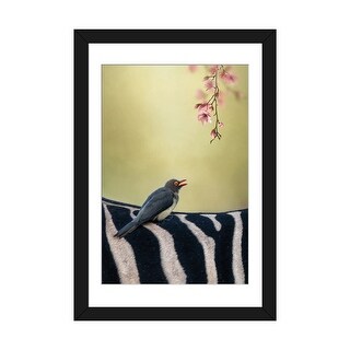 iCanvas "Stripes And Flowers" by Patsy Weingart PFA - Bed Bath & Beyond ...