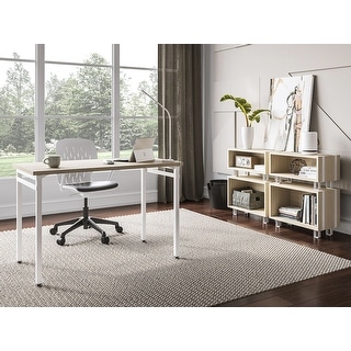 Industrial Computer Desk, Craft Table - Bed Bath & Beyond - 38366244
