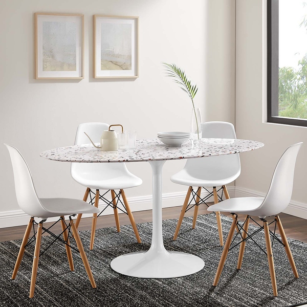 Lippa oval dining table store