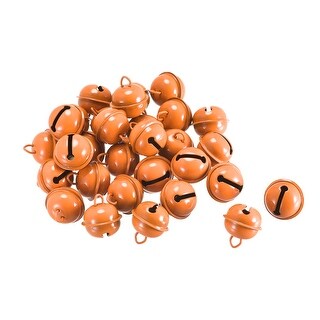 Jingle Bells, 22mm 80pcs Craft Bells for DIY Holiday Decoration, Orange ...