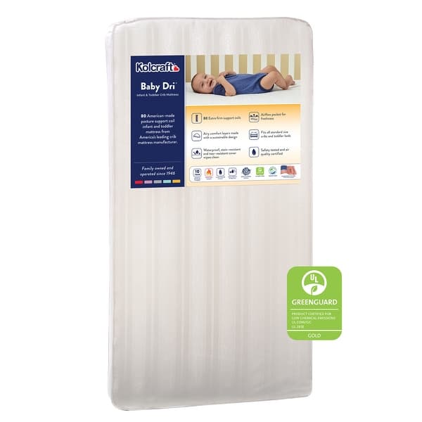 Kolcraft Baby Dri Crib & Toddler Bed Mattress - Bed Bath & Beyond ...