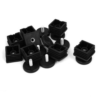 38mm x 38mm Thread Tube Insert Adjustable Leveling Foot 8 Sets for ...