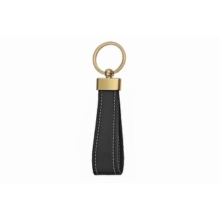 PU Leather Key Chain Black - Bed Bath & Beyond - 40139049