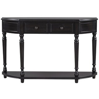 Circular Curved Design Console Table - Bed Bath & Beyond - 39004910