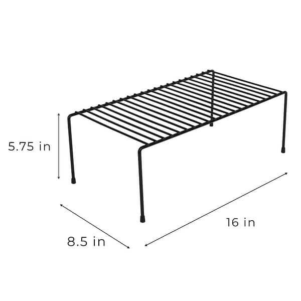Smart Design Cabinet Storage Shelf Rack - 8.5 x 16 inch - Bed Bath ...
