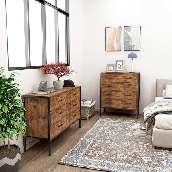 Rustic double dresser store