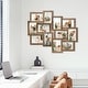 HELLO LAURA Modern Stylish 12-Opening Puzzle Photo Collage Wall Frame ...