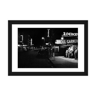 iCanvas "jazz club Three Deuces in the 52nd Street in New York" by Rue ...