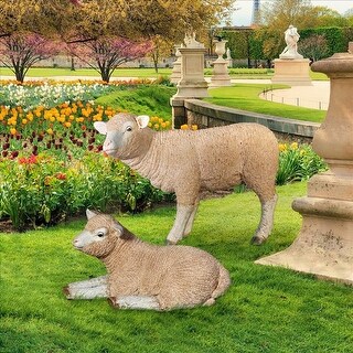 Design Toscano Life-size Lamb Statues (Set of Two) - Bed Bath & Beyond ...