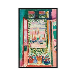 iCanvas "Open Window at Collioure (1905)" by Henri Matisse Framed - Bed ...
