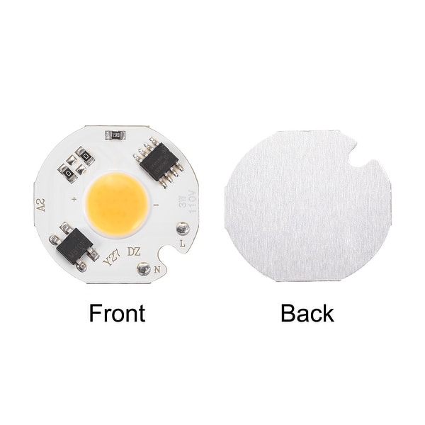 LED Chip Bulb 110V 3W Warm White 3000-3200K High Power Floodlight Lamp ...