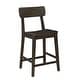 Rustic 24-inch Torino Wood Counter Stool - Bed Bath & Beyond - 10949277