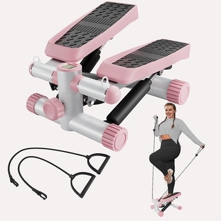 Portable Mini Stair Stepper Machine with Resistance Bands - Bed Bath ...