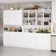 Modular Buffet and Display Cabinet - Modular Design in Pristine White ...