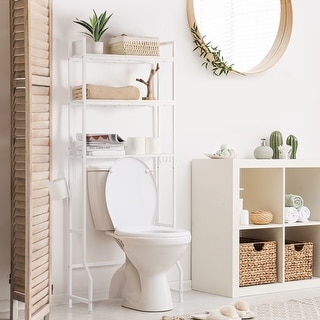 3 Tier Over the Toilet Rack - Bed Bath & Beyond - 39172756