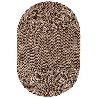 Braided Rug Indoor/Outdoor Washable 3' x 5' Oval Shadow Tweed - 3' x 5 ...