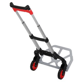 75.00kg Foldable Aluminum Square Tube Trolley - ‎25"D x 15"W x 2.5"H ...