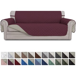 Reversible Sofa Slipcover Water Resistant Couch Cover, Oversized Sofa ...