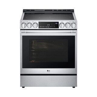 LG Studio LG STUDIO 6.3 cu. ft. InstaView® Electric Slide-in Range with ...