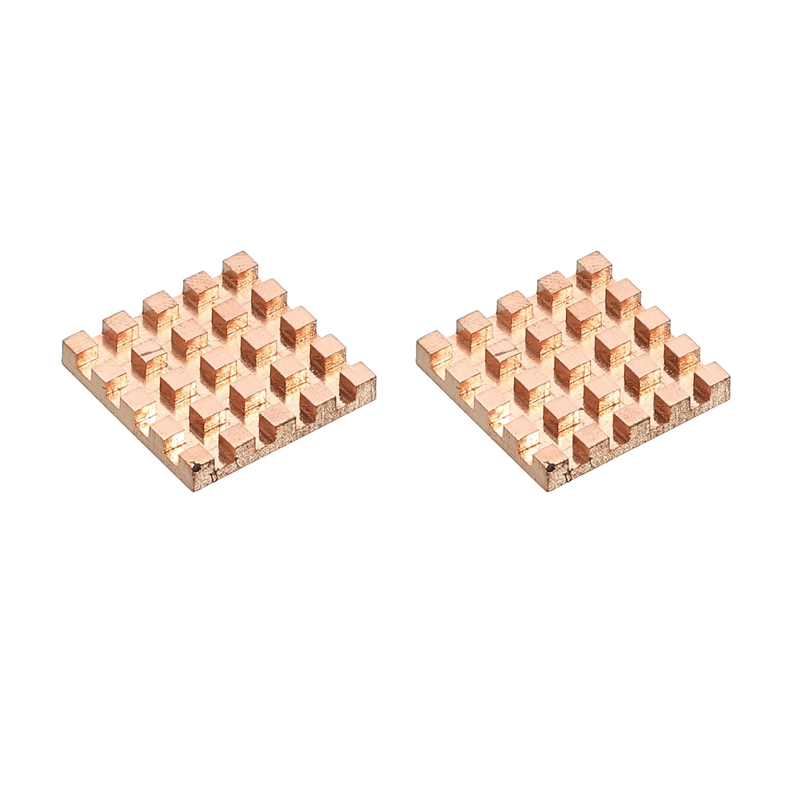 Heatsink Kit Pure Copper 25x25x3mm for IC MOS with Thermal Pads Pack of ...
