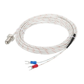 K Type Temperature Sensor M8 Thermocouple 13ft 0 to 800°C(32 to 1472°F ...