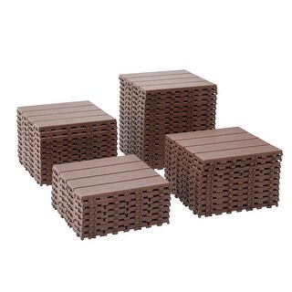 DuraGrid Interlocking Deck Tile (40 Pack) - Bed Bath & Beyond - 22277093