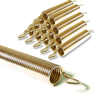 SkyBound Premium Gold 5.0 Inch Trampoline Springs - Set of 15 - Bed ...