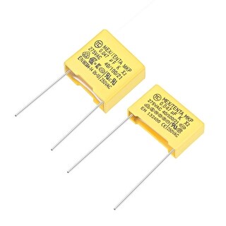 Polypropylene Capacitors DIP 275VAC X2 0.047uF 10mm 15mm Pin Pitch - 0 ...