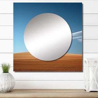 Designart "Elemental Eternity Lost in the Desert photography ...