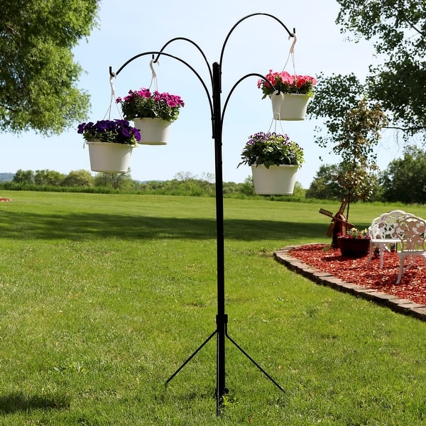 standing flower baskets