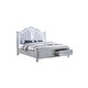 Mystic Queen Bed Silver - Bed Bath & Beyond - 42952572