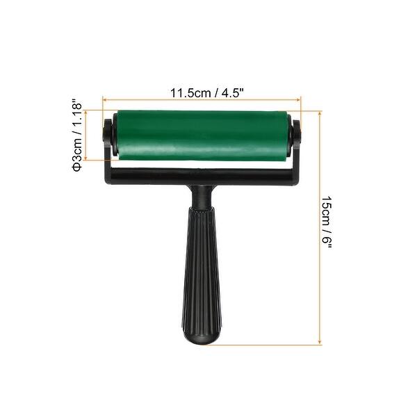 4.5Inch Rubber Roller Brayer Tools for Wallpaper Art Craft Printmaking ...
